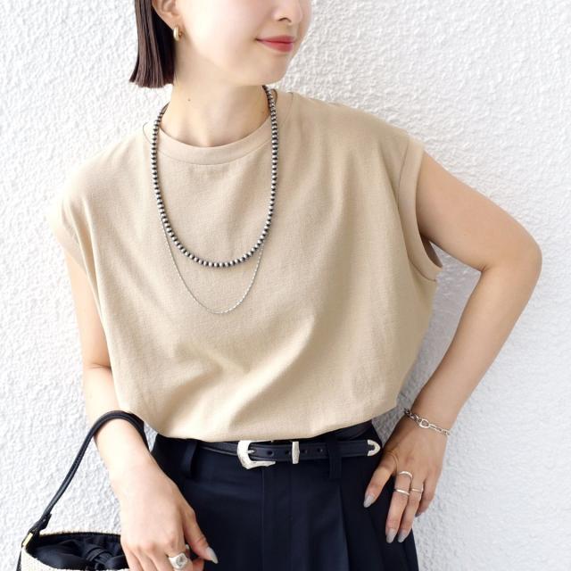 シップス（SHIPS）/〈手洗い可能〉DEPEND アムンゼン ノースリーブ カットソー