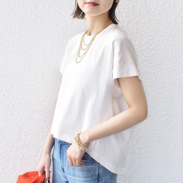 シップス（SHIPS）/〈接触冷感 / UVカット〉コクーン フレンチ スリーブ プルオーバー