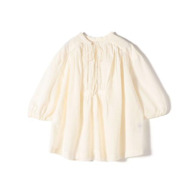 シップス（SHIPS）/Fanaka:〈手洗い可能〉綿麻 オーバー ブラウス