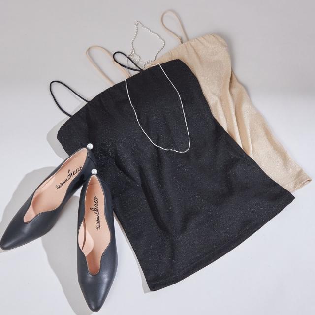 シップス（SHIPS）/troisiemeCHACO:カップ付 キャミソール