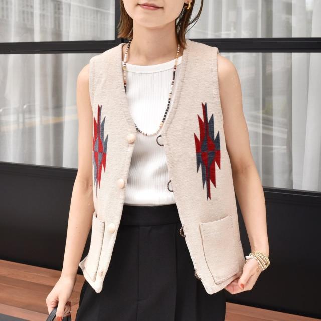 シップス（SHIPS）/【SHIPS別注】UHURU:ジャカード  ベスト