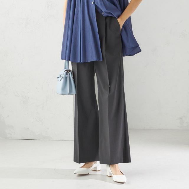 シップス（SHIPS）/〈洗濯機可能〉マルチ ファンクション ワイド スラックス