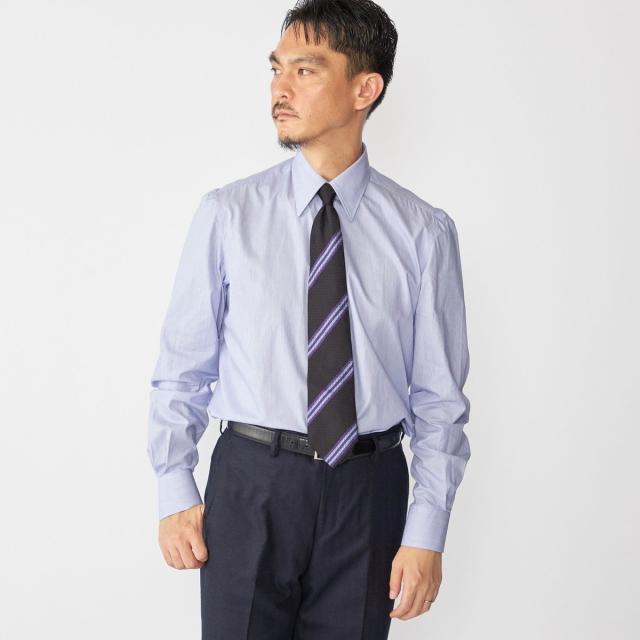 シップス（SHIPS）/【SHIPS別注】Errico Formicola: DALIO ヘアライン ストライプ シャツ