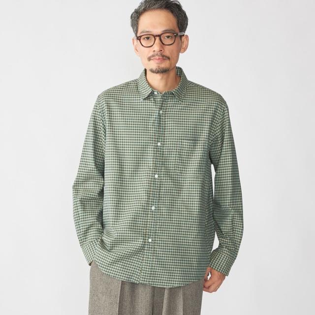 シップス（SHIPS）/SHIPS: チェック レギュラーカラー ロングスリーブ シャツ