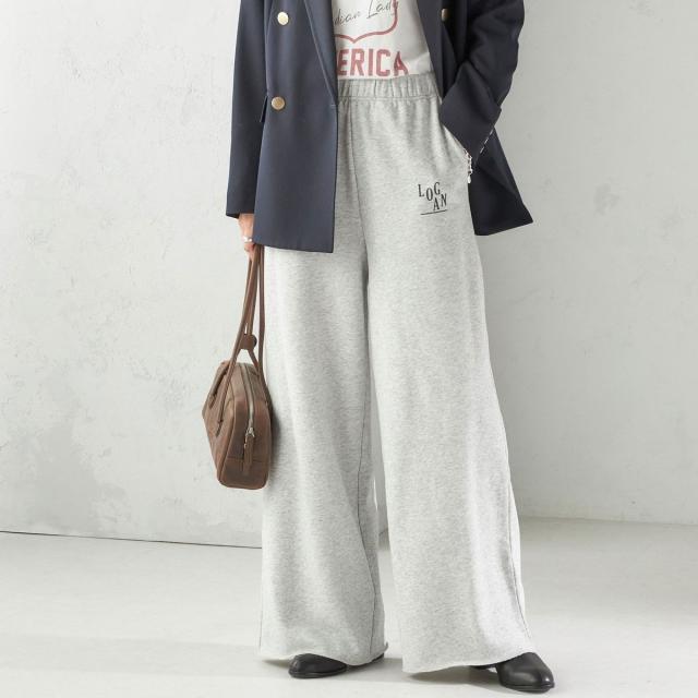 シップス（SHIPS）/【SHIPS別注】LOGAN KNITTING MILLS:〈洗濯機可能〉プリント パンツ