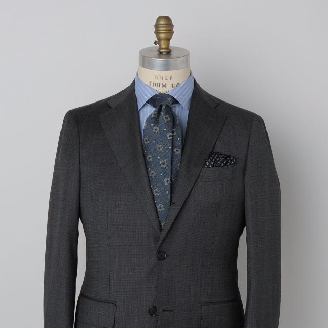 【NEW】シップス（SHIPS）/Puccini: シルク ウール メランジ コモン ネクタイ