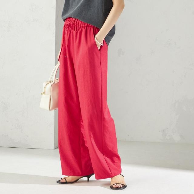 シップス（SHIPS）/〈手洗い可能〉ツイル ドロスト パンツ（34 / 35）