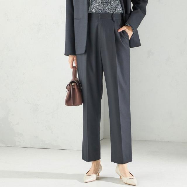 シップス（SHIPS）/〈手洗い可能〉DELEGANT テーパード パンツ（セットアップ対応）