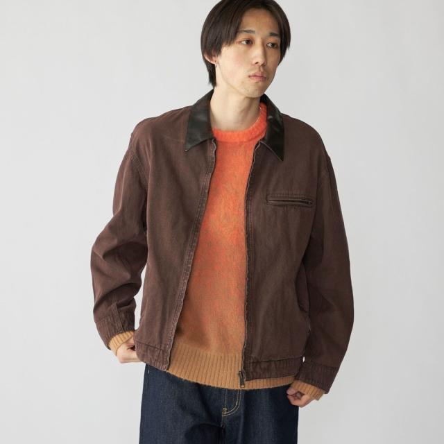 シップス（SHIPS）/City Ambient Products:〈洗濯機可能〉ウォッシュ ダック ジップ ワーク ジャケ