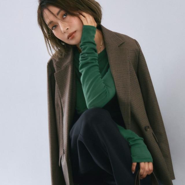 シップス（SHIPS）/s．oyamadaコラボ:〈手洗い可能〉シアー テレコ ロング スリーブ TEE