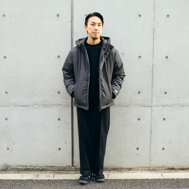 シップス（SHIPS）/【WEB限定】SHIPS: 中綿 ウールブレンド パデッド フード ジャケット