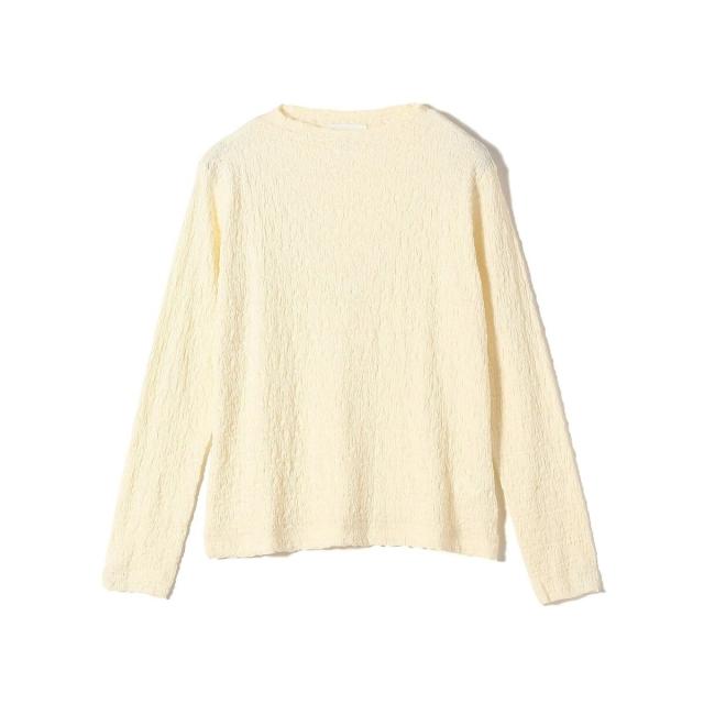 シップス（SHIPS）/assiette:〈手洗い可能〉シャーリング レース プルオーバー