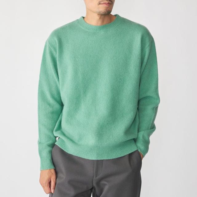 シップス（SHIPS）/SHIPS: 5ゲージ ヤク ブレンド クルーネック ニット