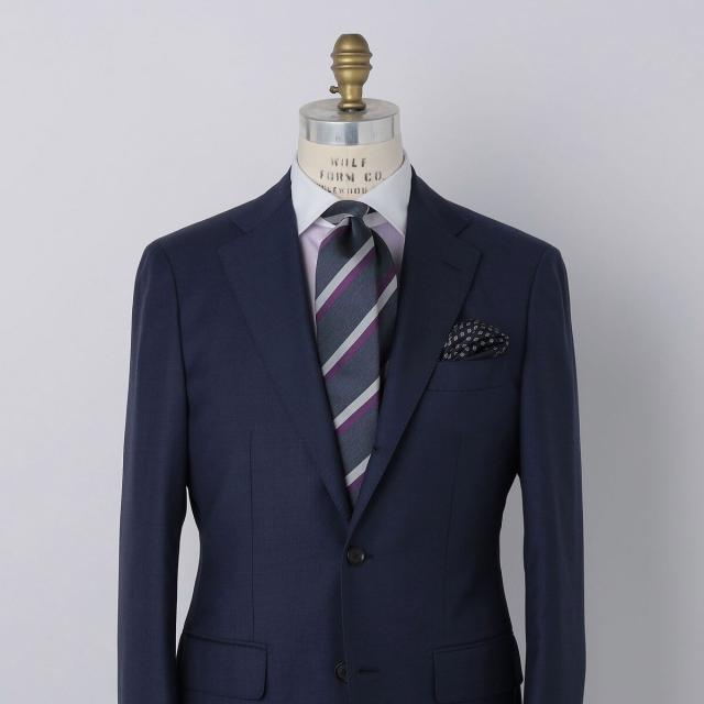 シップス（SHIPS）/SHIPS: シルク レギュラー ストライプ ネクタイ