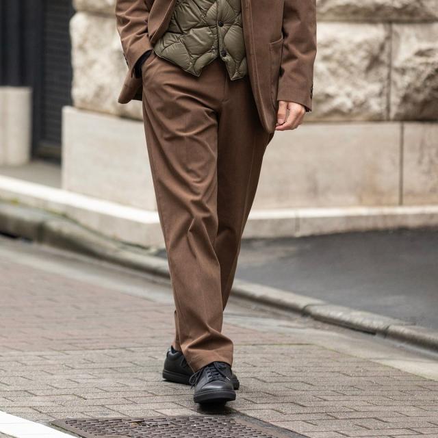 シップス（SHIPS）/SHIPS:〈手洗い可能〉トリコット コーデュロイ スラックス (セットアップ対応)