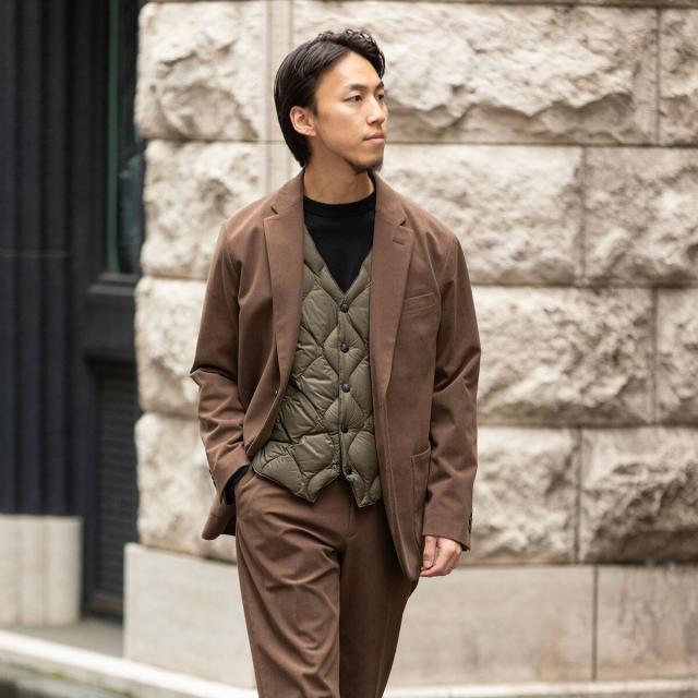 シップス（SHIPS）/SHIPS:〈手洗い可能〉トリコット コーデュロイ ジャケット (セットアップ対応)