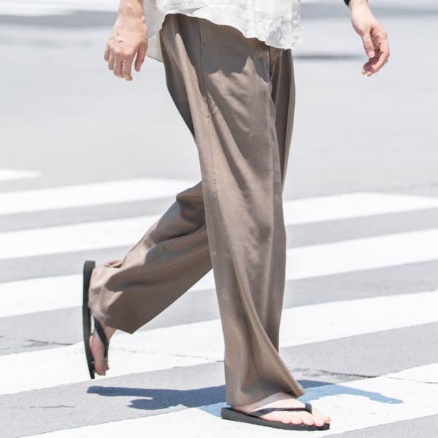 シップス（SHIPS）/City Ambient Products: ツイル 2タック ワイド スラックス