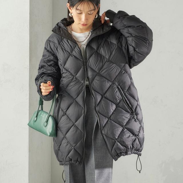 シップス（SHIPS）/《一部追加予約》【SHIPS別注】Wai+ × TAION:〈手洗い可能〉ミディ ダウン コート