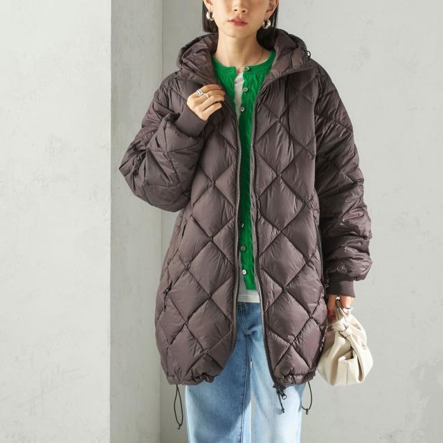 シップス（SHIPS）/《一部追加予約》【SHIPS別注】Wai+ × TAION:〈手洗い可能〉ミディ ダウン コート