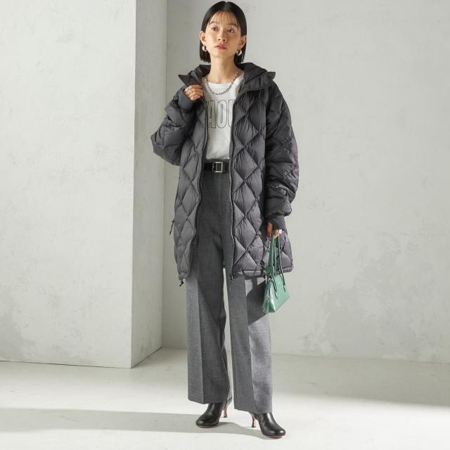 シップス（SHIPS）/《一部追加予約》【SHIPS別注】Wai+ × TAION:〈手洗い可能〉ミディ ダウン コート