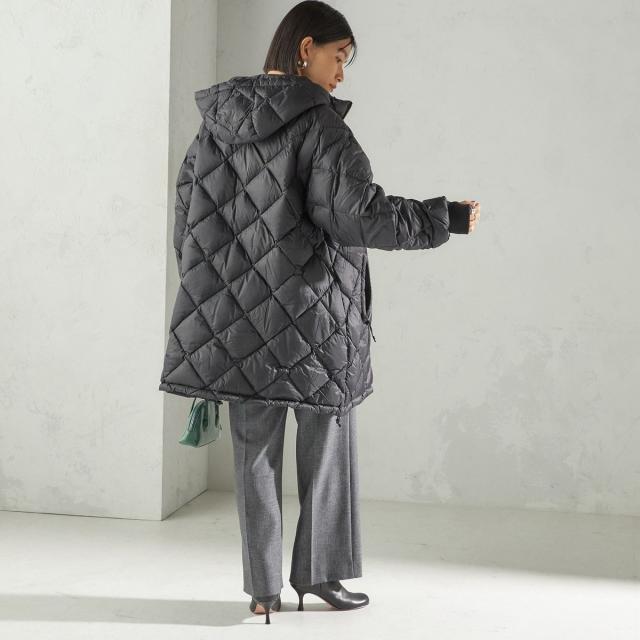 シップス（SHIPS）/《一部追加予約》【SHIPS別注】Wai+ × TAION:〈手洗い可能〉ミディ ダウン コート