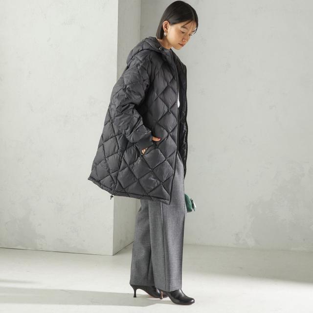 シップス（SHIPS）/《一部追加予約》【SHIPS別注】Wai+ × TAION:〈手洗い可能〉ミディ ダウン コート