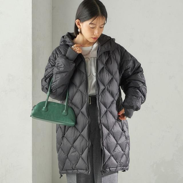 シップス（SHIPS）/《一部追加予約》【SHIPS別注】Wai+ × TAION:〈手洗い可能〉ミディ ダウン コート