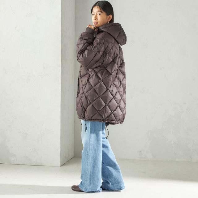 シップス（SHIPS）/《一部追加予約》【SHIPS別注】Wai+ × TAION:〈手洗い可能〉ミディ ダウン コート