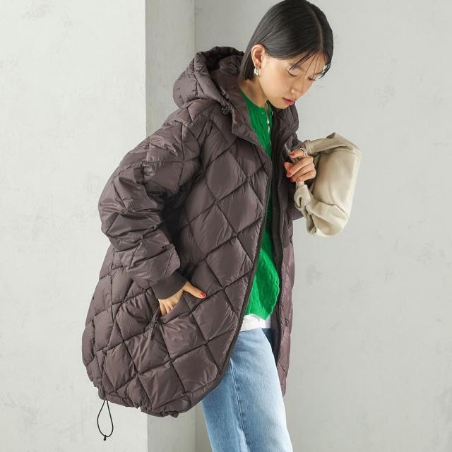 シップス（SHIPS）/《一部追加予約》【SHIPS別注】Wai+ × TAION:〈手洗い可能〉ミディ ダウン コート