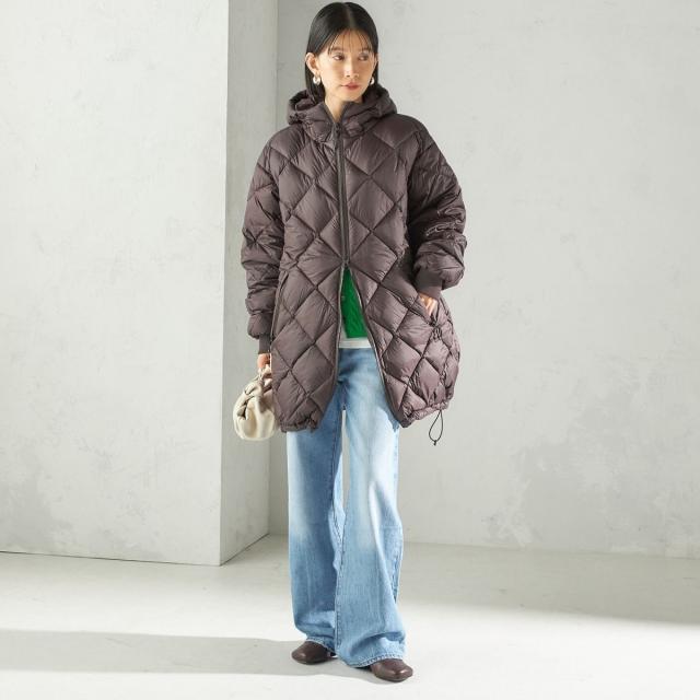 シップス（SHIPS）/《一部追加予約》【SHIPS別注】Wai+ × TAION:〈手洗い可能〉ミディ ダウン コート