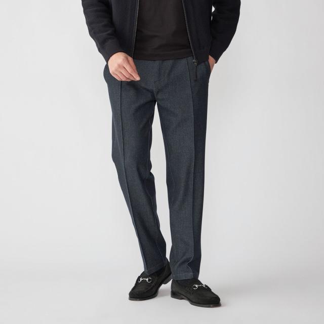 シップス（SHIPS）/SHIPS: スリム ストレッチ ピンタック スラックス