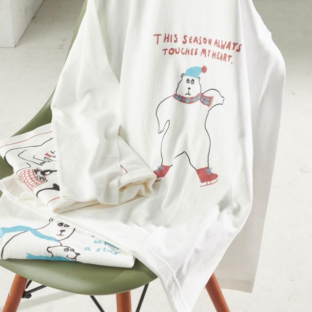 シップス（SHIPS）/Shiomi Wada×SHIPS: ロンTEE