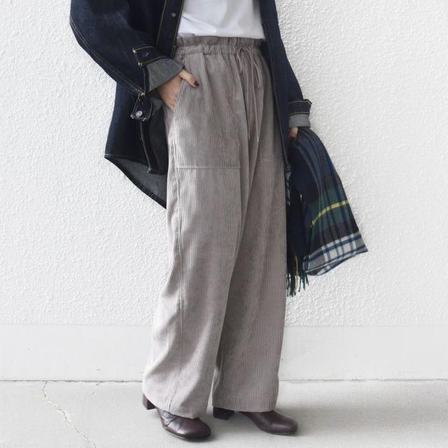 シップス（SHIPS）/〈洗濯機可能〉TUMUGITO(R) コーデュロイ ドロスト パンツ 2