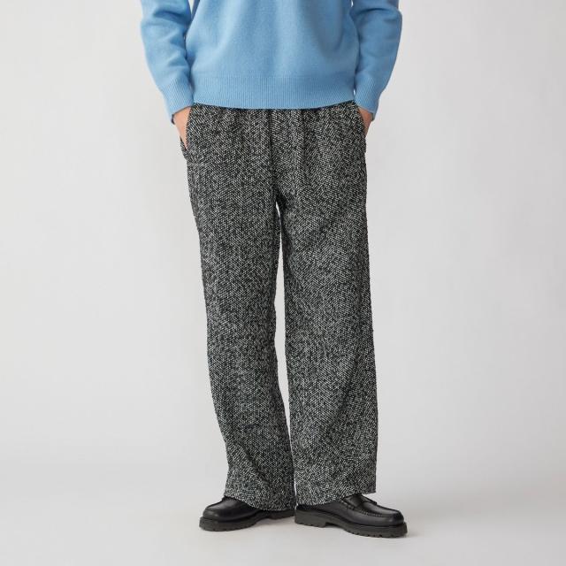 シップス（SHIPS）/SHIPS: 〈手洗い可能〉リング ツイード バギー スラックス