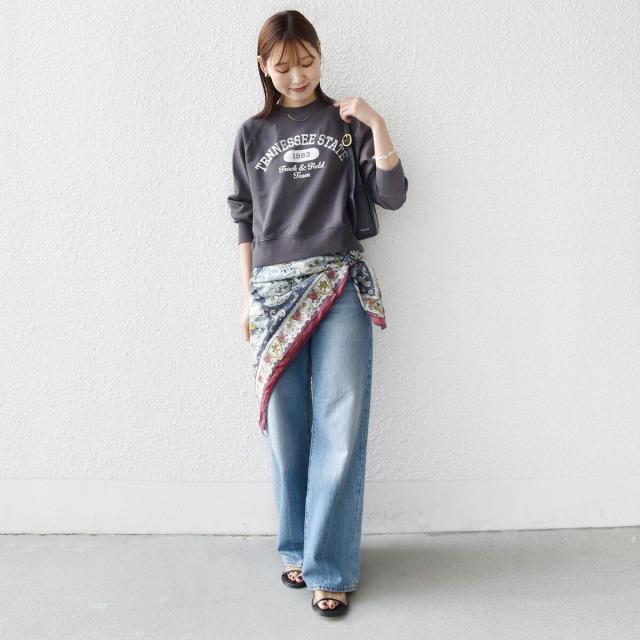 シップス（SHIPS）/《予約》【SHIPS別注】TENNESSEE:〈洗濯機可能〉ロゴ スウェット