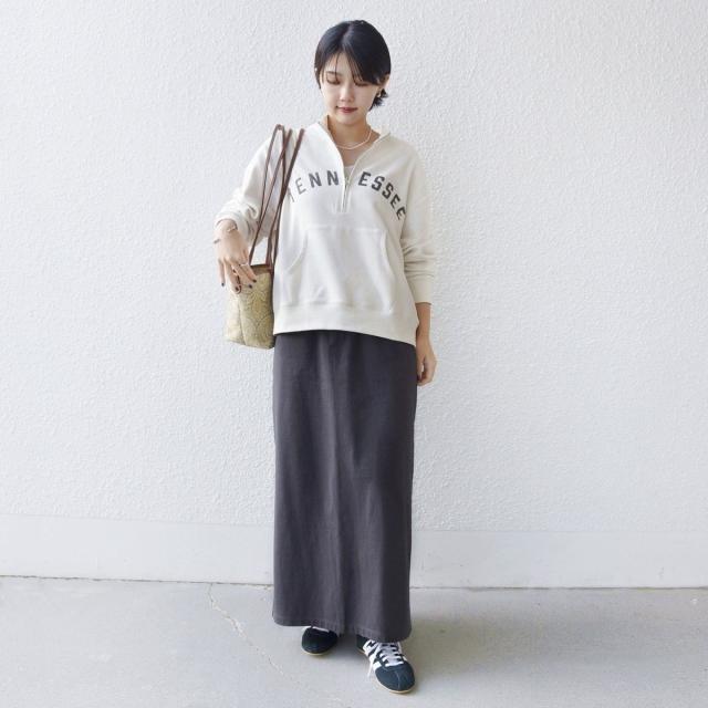 シップス（SHIPS）/《予約》【SHIPS別注】TENNESSEE:〈洗濯機可能〉ハーフ ジップ スウェット