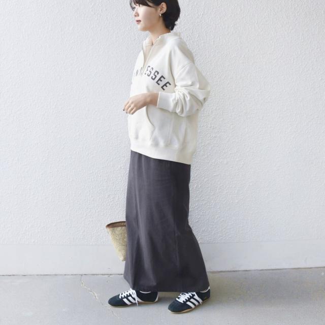 シップス（SHIPS）/《予約》【SHIPS別注】TENNESSEE:〈洗濯機可能〉ハーフ ジップ スウェット