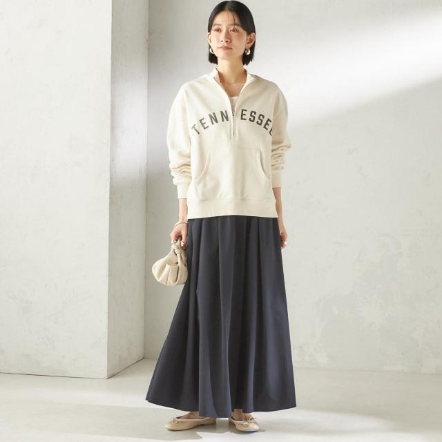 シップス（SHIPS）/《予約》【SHIPS別注】TENNESSEE:〈洗濯機可能〉ハーフ ジップ スウェット