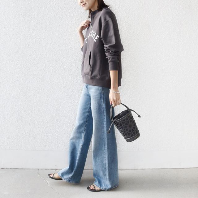 シップス（SHIPS）/《予約》【SHIPS別注】TENNESSEE:〈洗濯機可能〉ハーフ ジップ スウェット