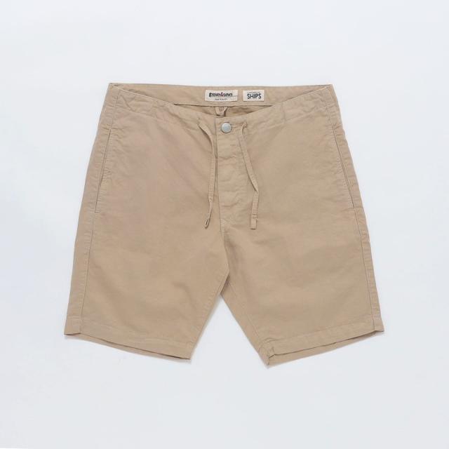 シップス（SHIPS）/【SHIPS別注】GROWN&SEWN: Draw String Short − Cotton/Li