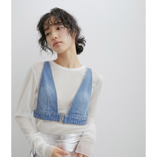 アダムエロペ/〈追加〉【サステナブル】デニムブラ