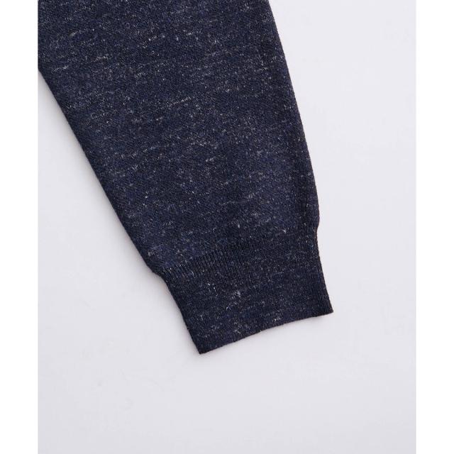 アダムエロペ（ADAM ET ROPE’）/《リバーシブル》リネンミックス ニット プルオーバー / ロングシーズン着用可能 / ユニセックス