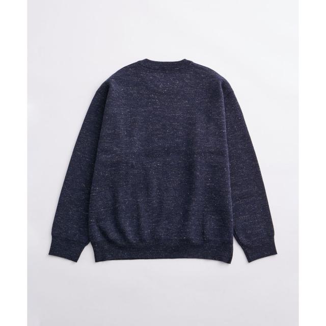 アダムエロペ（ADAM ET ROPE’）/《リバーシブル》リネンミックス ニット プルオーバー / ロングシーズン着用可能 / ユニセックス