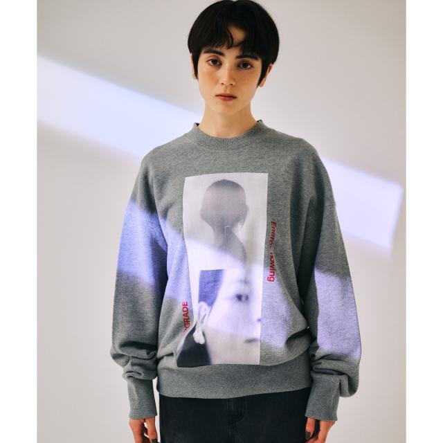 アダムエロペ（ADAM ET ROPE’）/【WEB限定・洗える】RECORDS スウェット