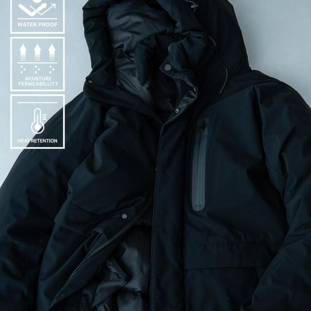 アダムエロペ（ADAM ET ROPE’）/【ACT_01 AO】SHORT DOWN JACKET / 700 FILL POWER / UN