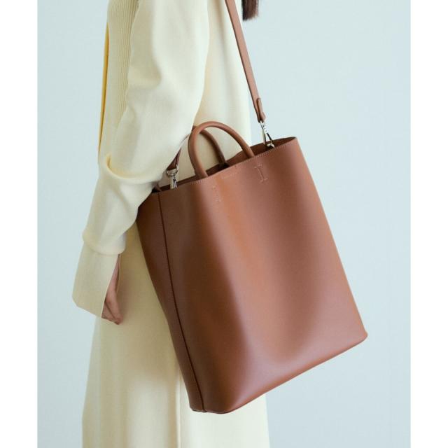 アダムエロペ（ADAM ET ROPE’）/【A4・PC対応・一部WEB限定カラー】ダブルポケットトートバッグ