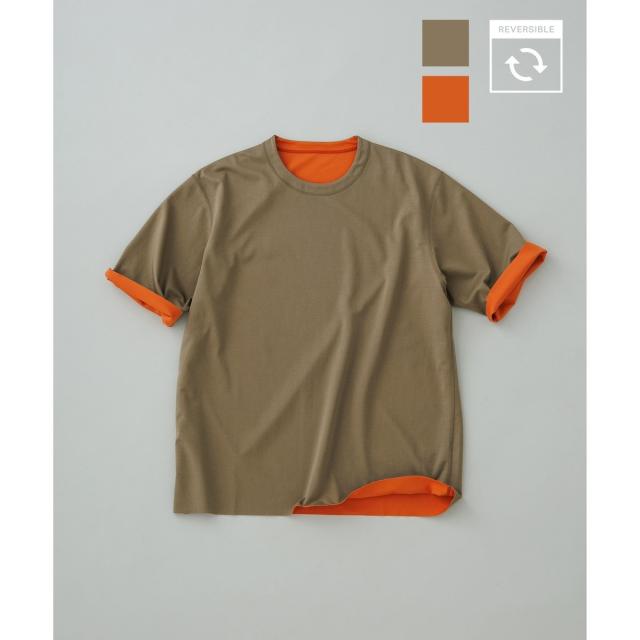 アダムエロペ（ADAM ET ROPE’）/リバーシブル スムース Tシャツ