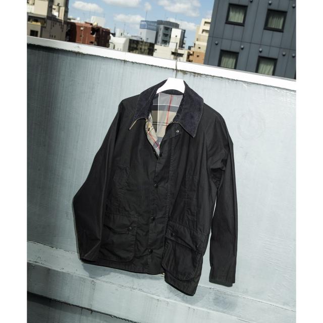 アダムエロペ（ADAM ET ROPE’）/《別注》【Barbour/バブアー】BEDALE CLASSIC リバーシブルブルゾン / ブルガリ