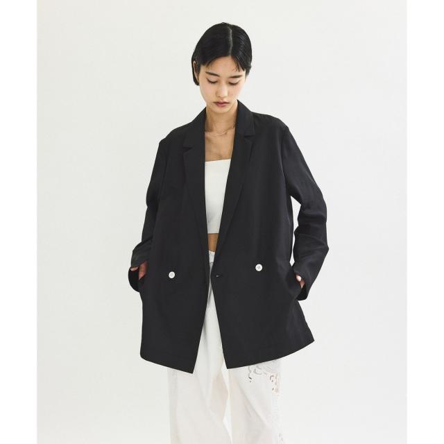 アダムエロペ（ADAM ET ROPE’）/【サステナブル】ガウンジャケット