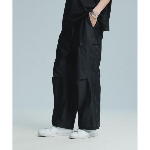 アダムエロペ（ADAM ET ROPE’）/【ACT/アクト】超軽量 ワイド イージー カーゴパンツ / 速乾 / ストレッチ / イージーケア